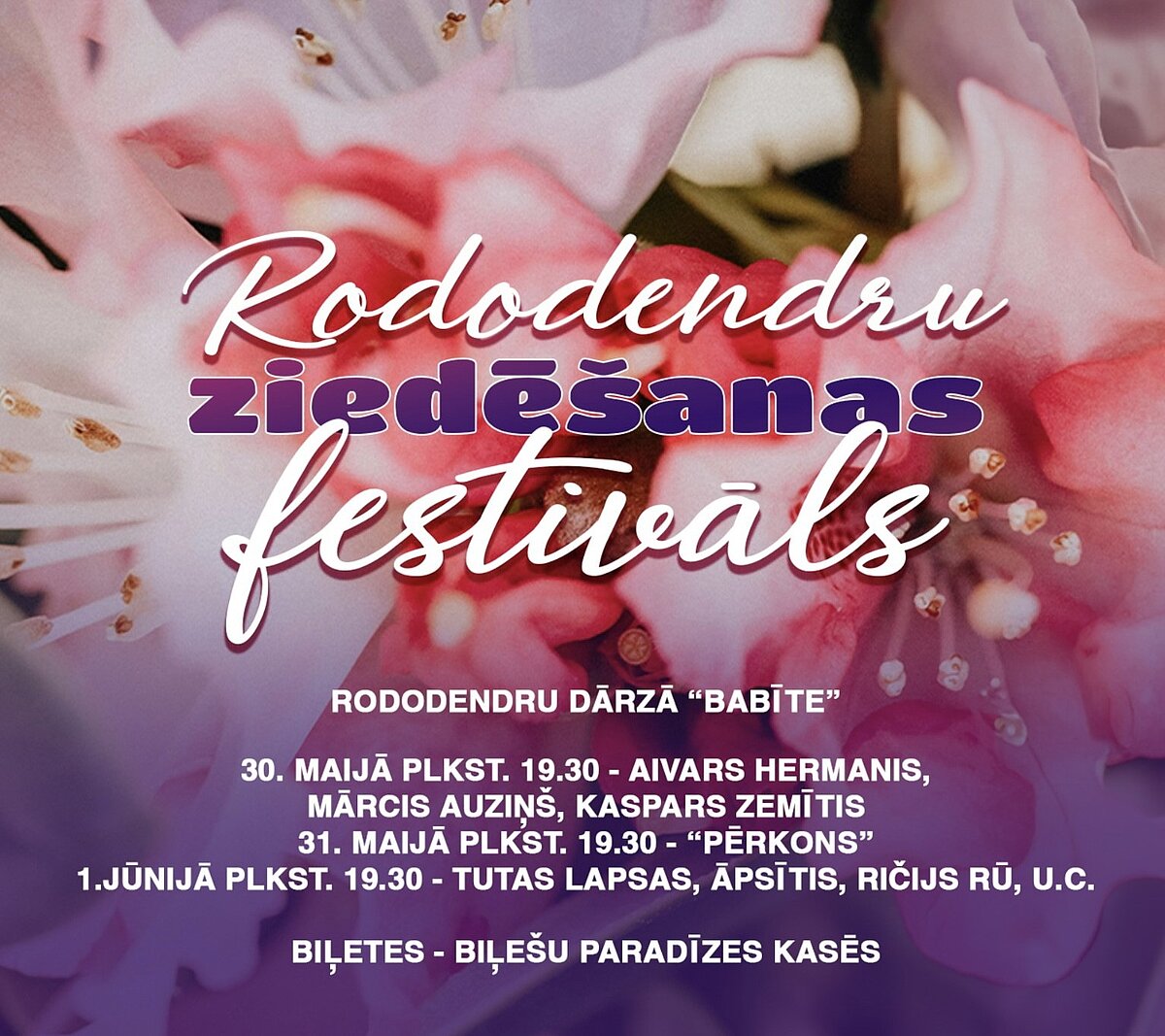 Rododendru ziedēšanas festivāls